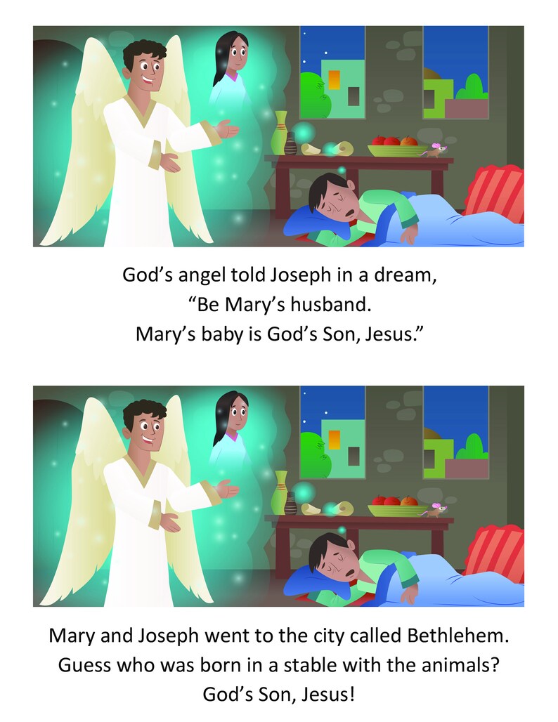 10 Bible Stories Snack Mats, Printable Placemats for Picky Eaters ...