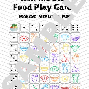 Roll the Dice Food Play Games - Making Mealtime Fun for Picky Eaters ...
