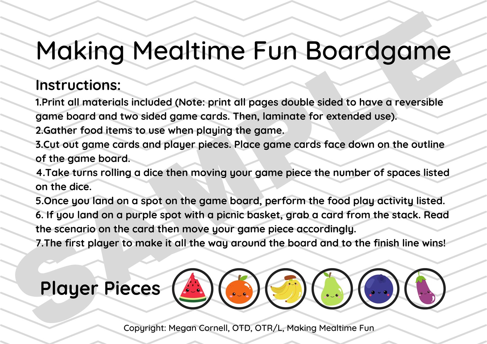 Food Play Boardgames: Making Mealtime Fun Game for Picky Eaters ...