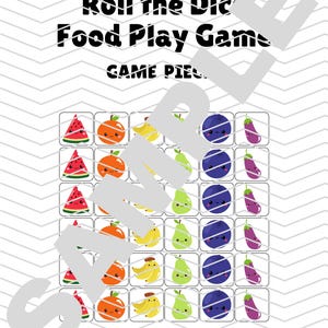 Roll the Dice Food Play Games - Making Mealtime Fun for Picky Eaters ...