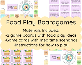 Roll the Dice Food Play Games - Making Mealtime Fun for Picky Eaters ...