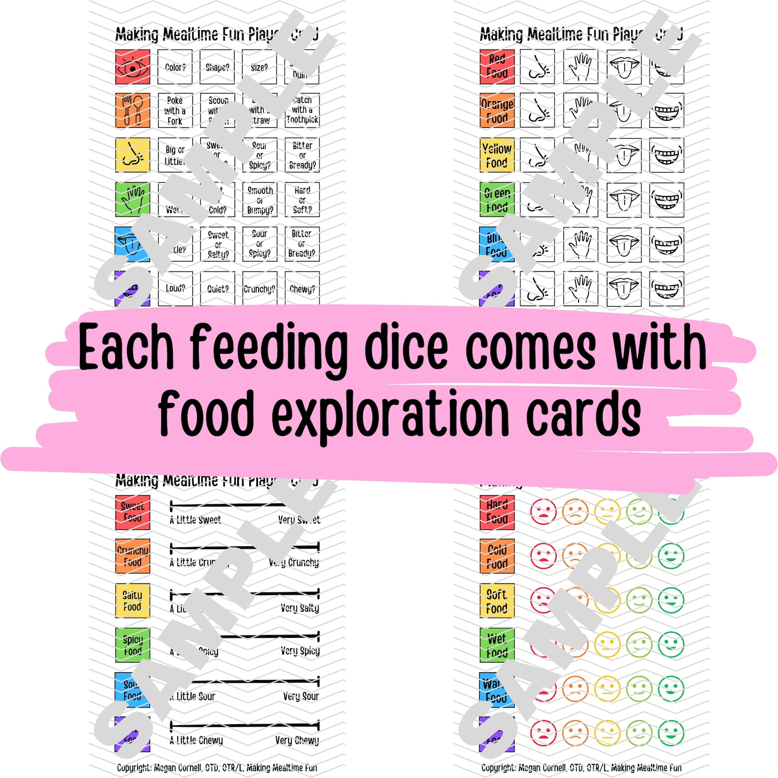 Fun With Food Games Bundle: Fun Feeding Therapy Activities for Picky ...