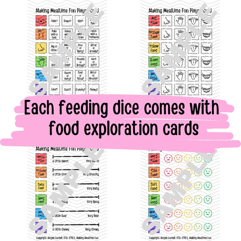 Fun With Food Games Bundle - Making Mealtime Fun for Kids - Games for ...