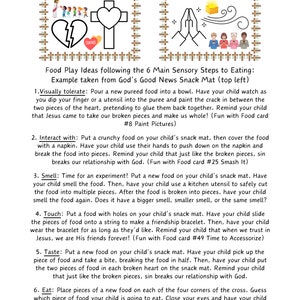 10 Bible Stories Snack Mats, Printable Placemats for Picky Eaters ...