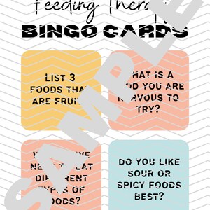 Fun With Food Bingo: Making Mealtime Fun Game for Picky Eaters (digital ...