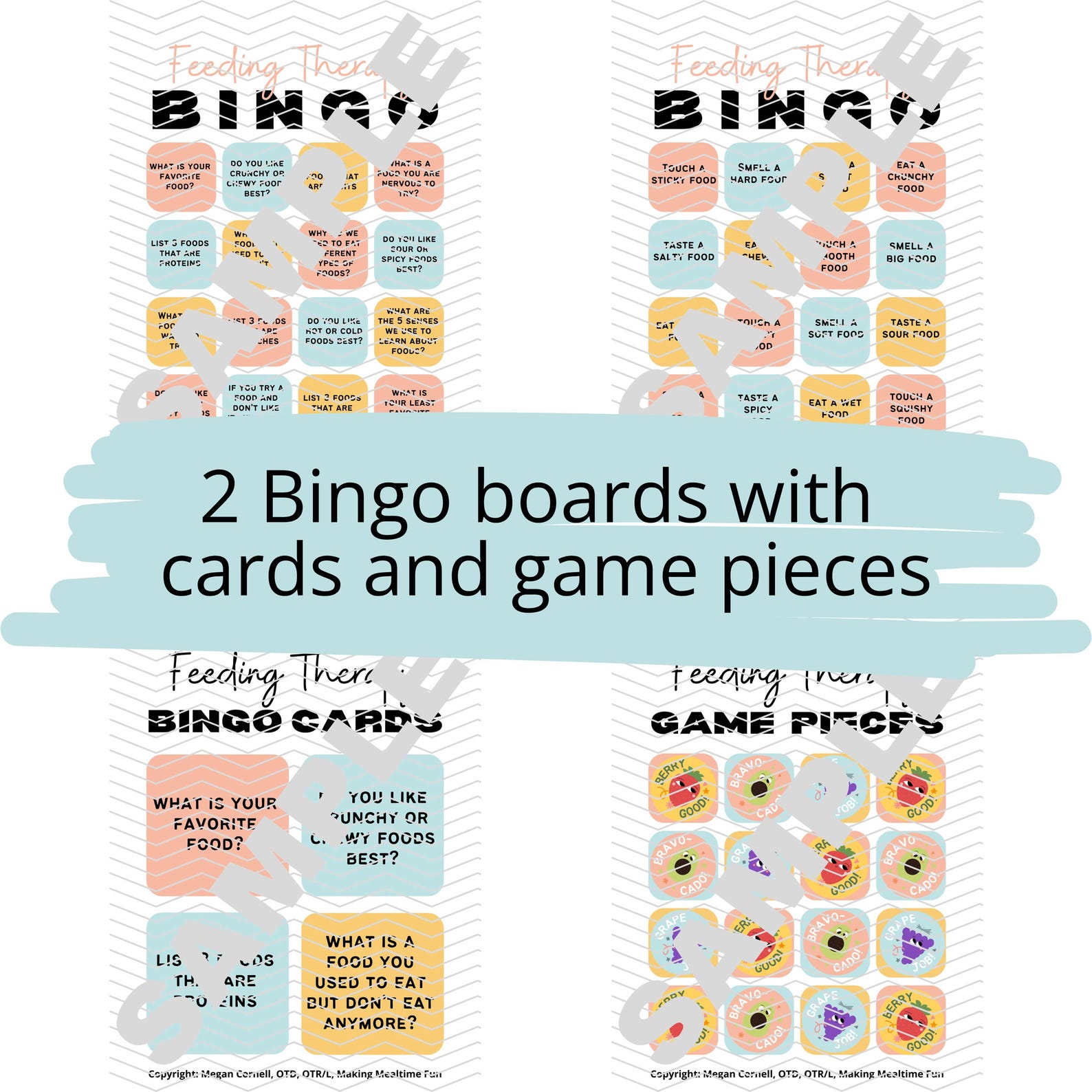 Fun With Food Games Bundle - Making Mealtime Fun for Kids - Games for ...