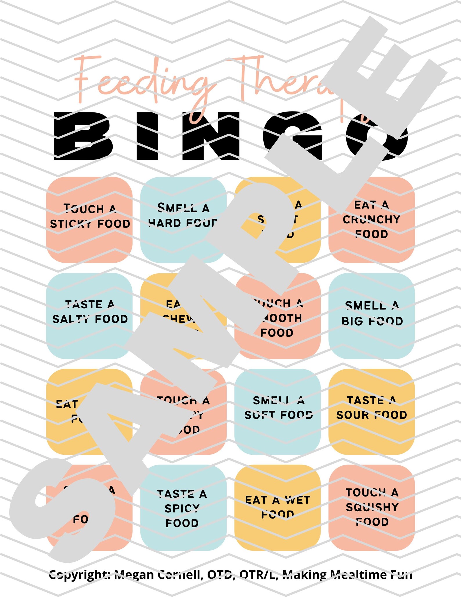 Fun With Food Bingo: Making Mealtime Fun Game for Picky Eaters (digital ...