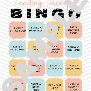 Fun With Food Bingo: Making Mealtime Fun Game for Picky Eaters (digital ...