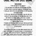 Oral Motor Games Bundle - Game Dice, Bingo Boards, Spinners - Making ...