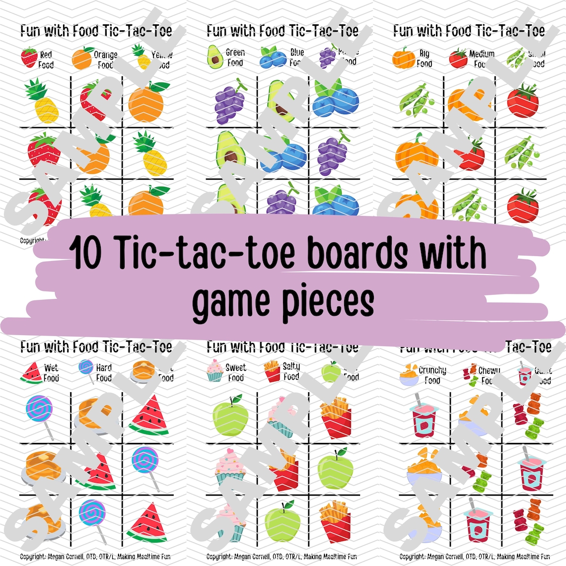 Fun With Food Games Bundle: Fun Feeding Therapy Activities for Picky ...