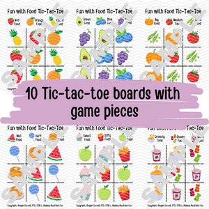 Fun With Food Games Bundle - Making Mealtime Fun for Kids - Games for ...