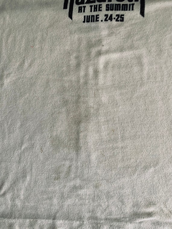 Vintage Aerosmith/ Nazareth crew T - Gem