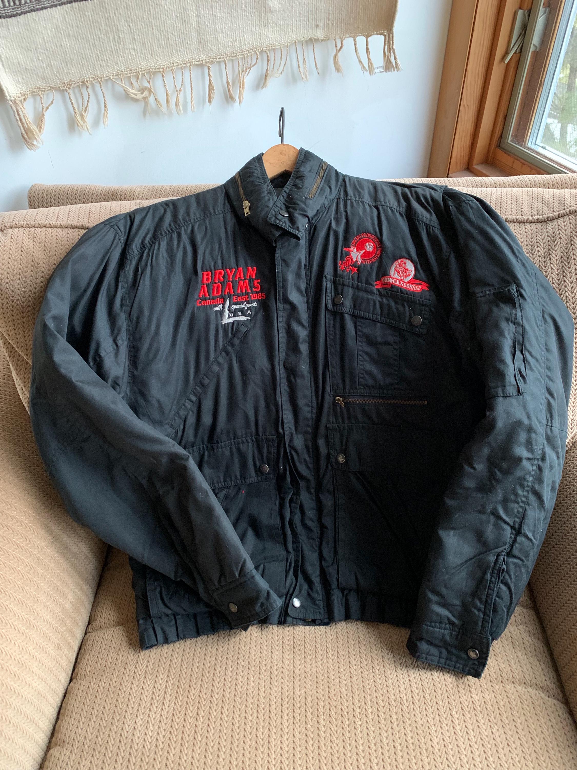Bryan Adams 1985 Tour Jacket - Etsy