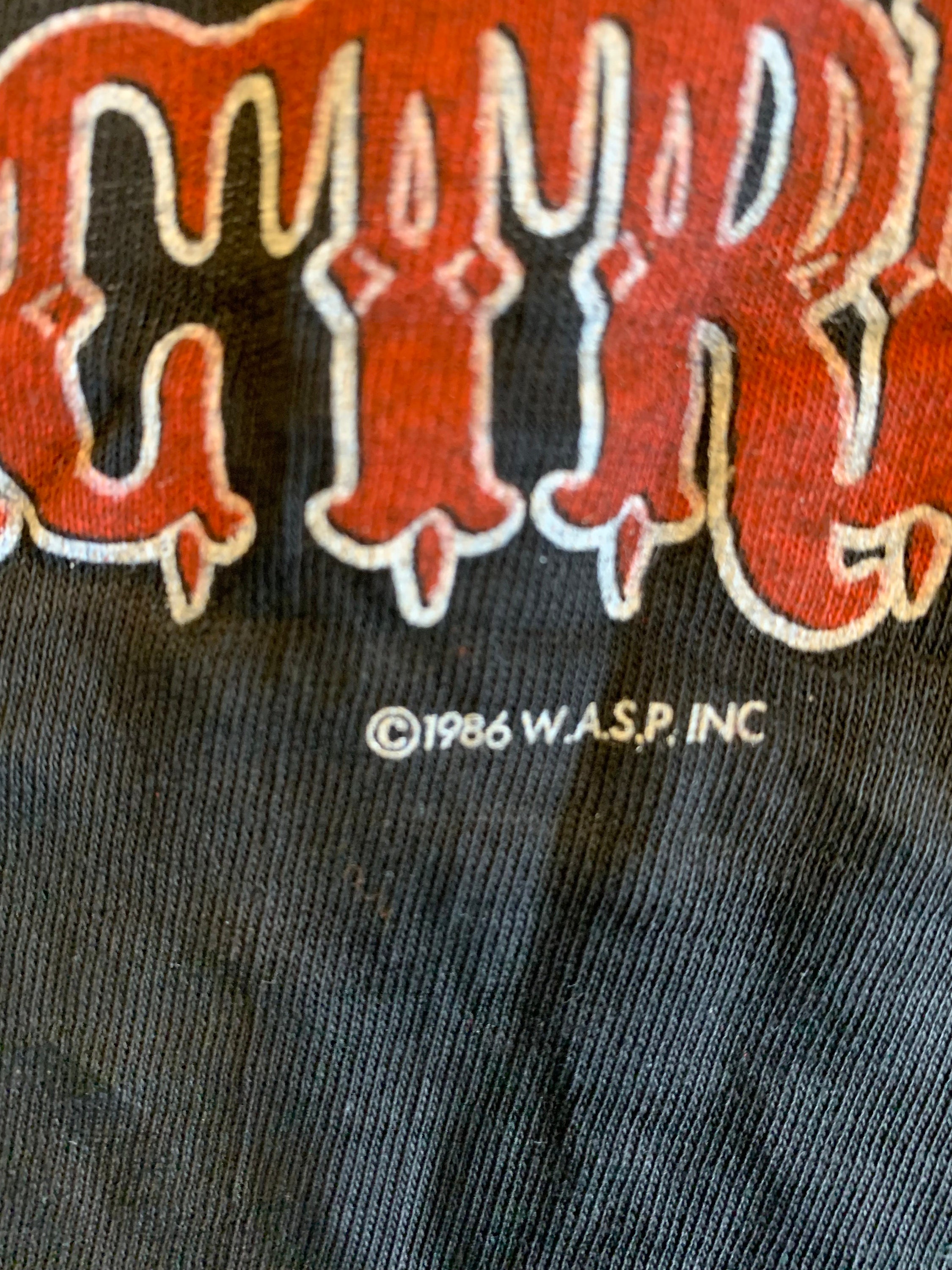 Vintage WASP 1987 Electric Circus Tour T Shirt - Etsy