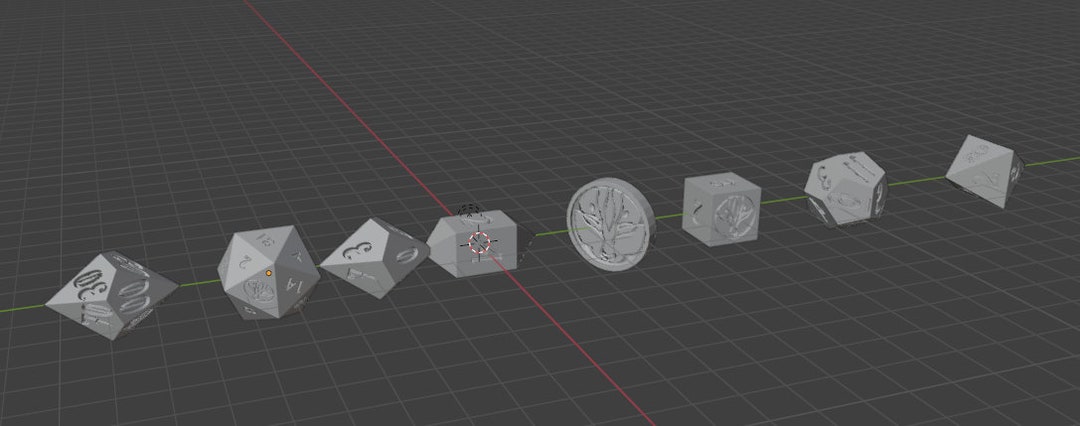 Custom Dice STL Files - Etsy