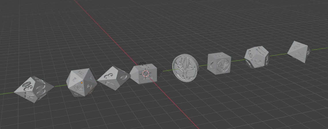 Custom Dice STL Files - Etsy