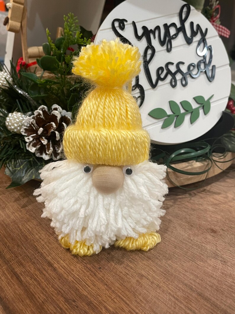 Whimsical Gnome Ornament / Decor - Etsy