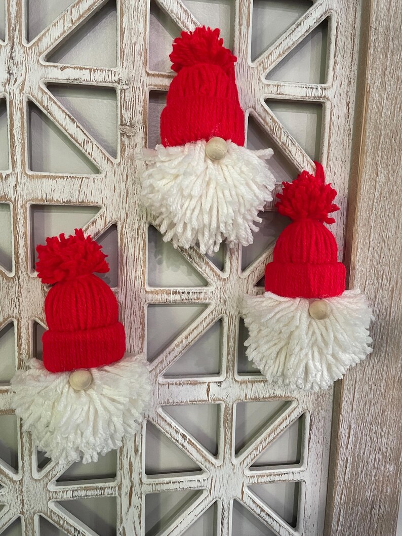 Santa Gnome Ornament - Etsy