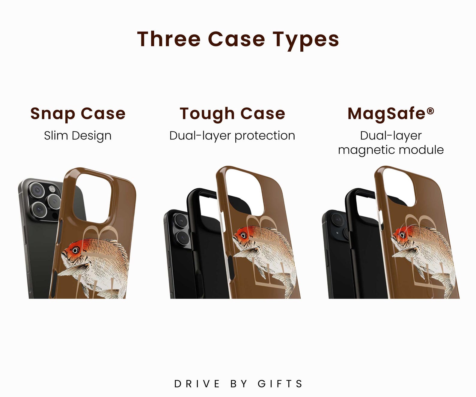 Custom Initials Snake Zodiac Magsafe Phone Case, for iPhone 16 15 14 13 ...