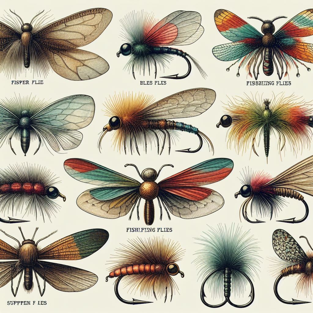 Vintage Fishing Fly - Etsy