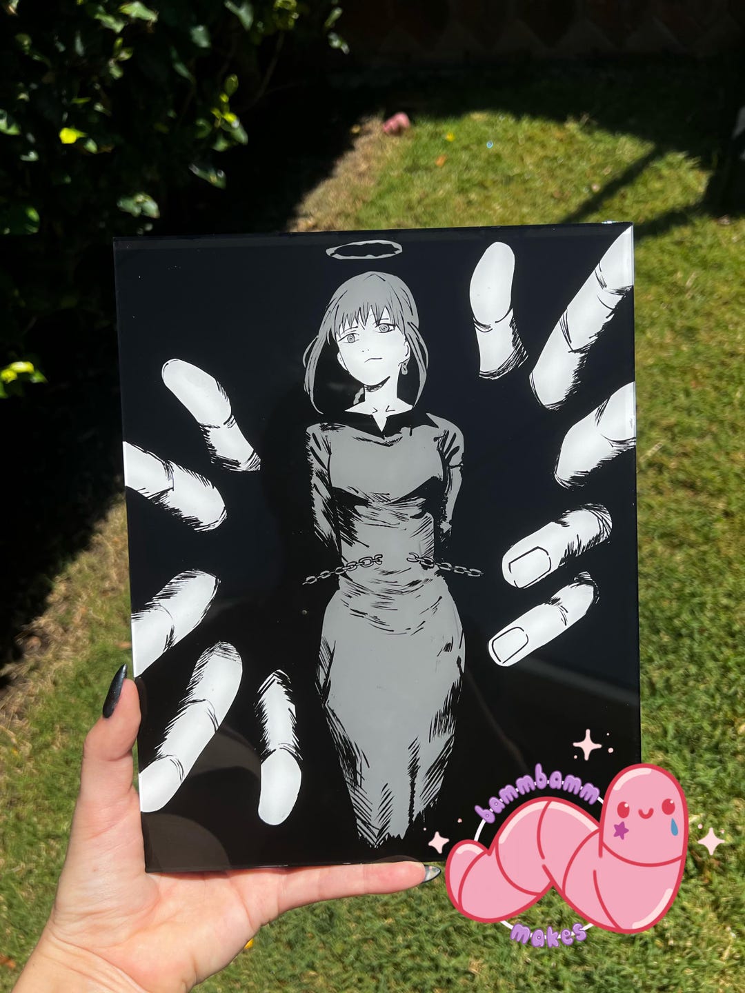 Large Anime/manga Plexiglass Painting - Etsy