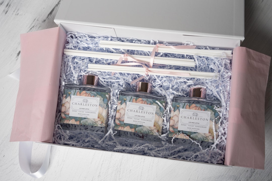 Cozy Bridesmaid Proposal Box | Luxury Reed Diffuser Set | Custom Laser ...