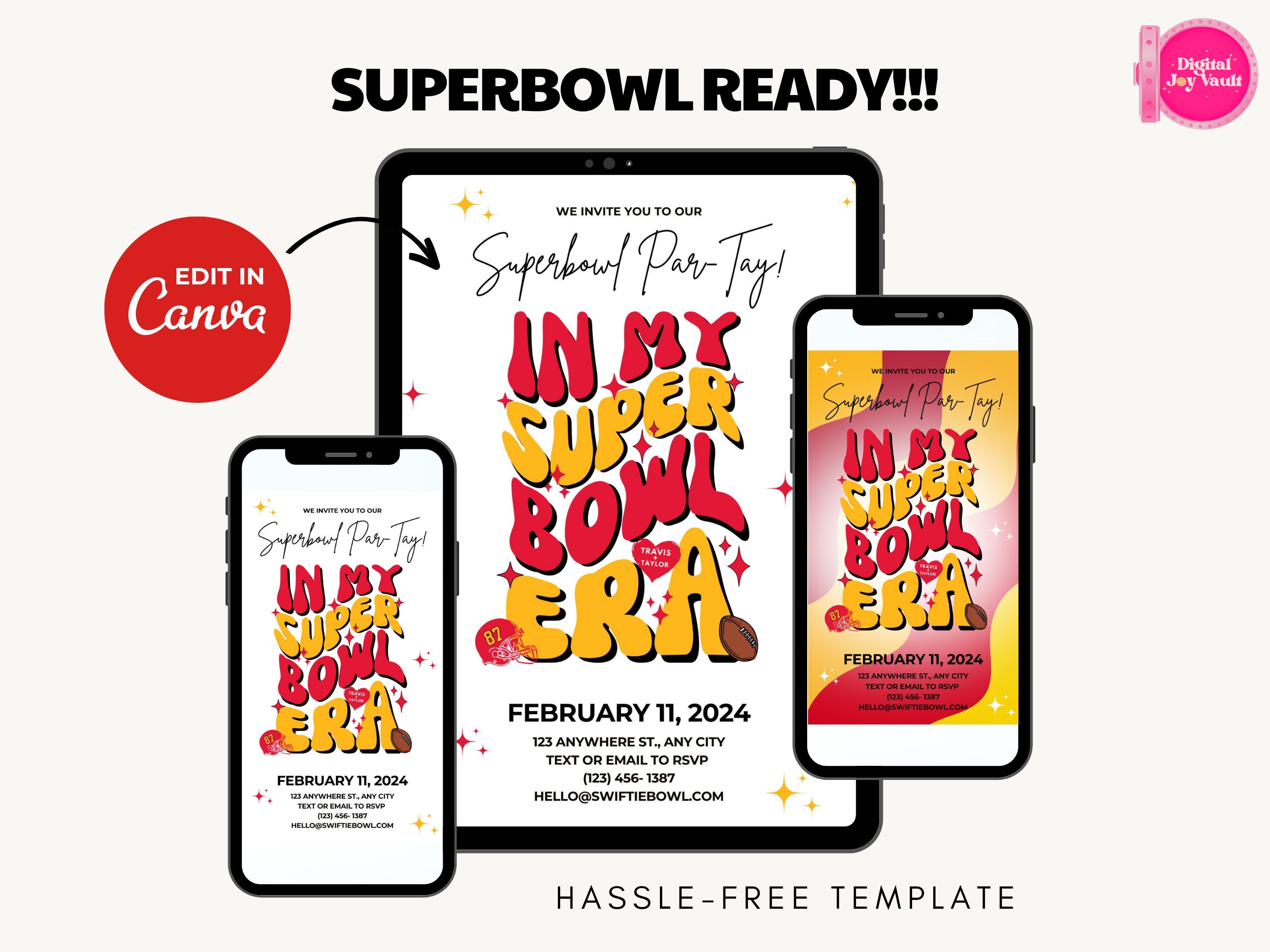 Taylor Swift Super Bowl Party Invitation , Taylor Swift Superbowl ...