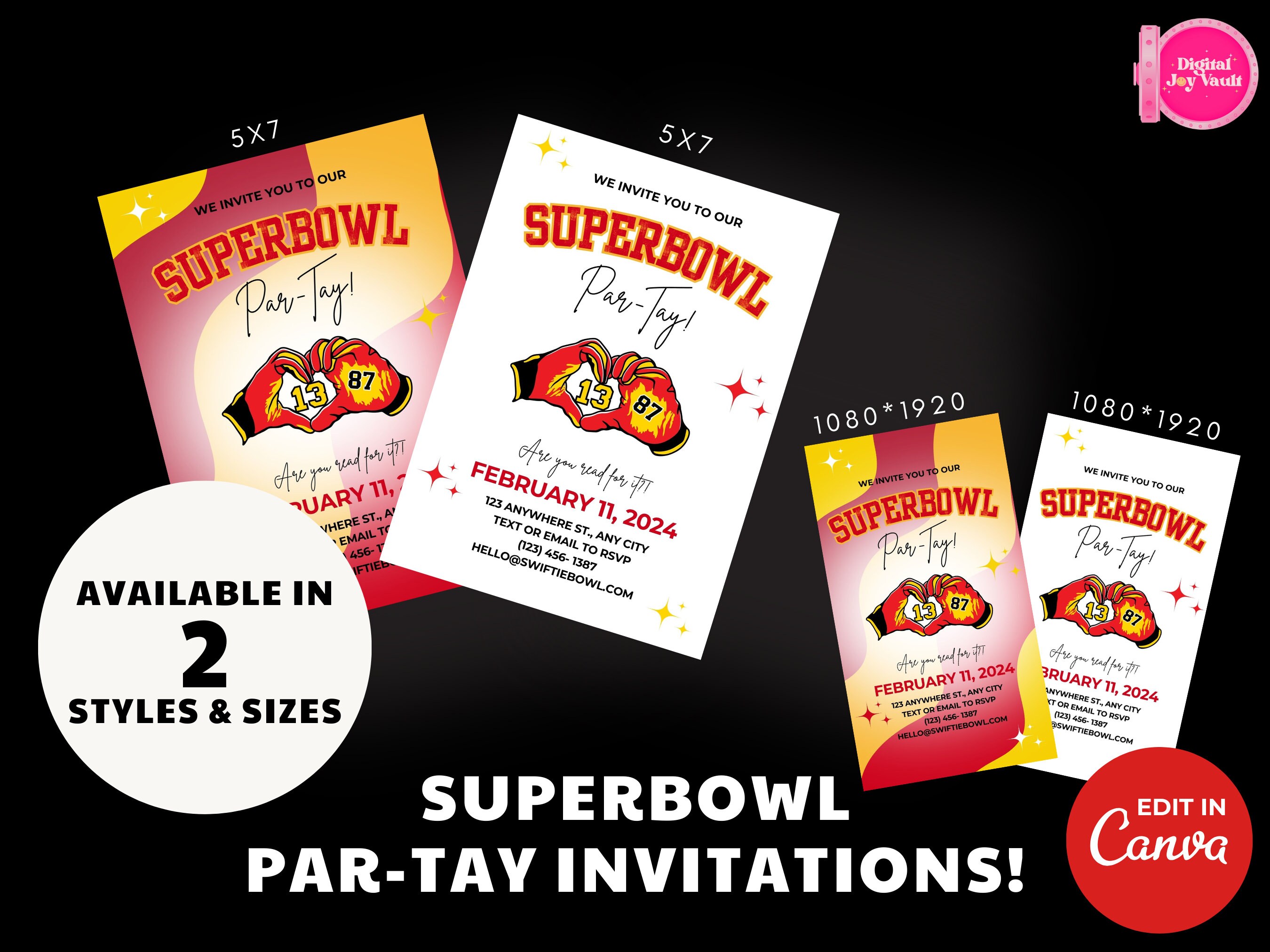 Taylor Swift Super Bowl Party Invitation , Taylor Swift Superbowl ...
