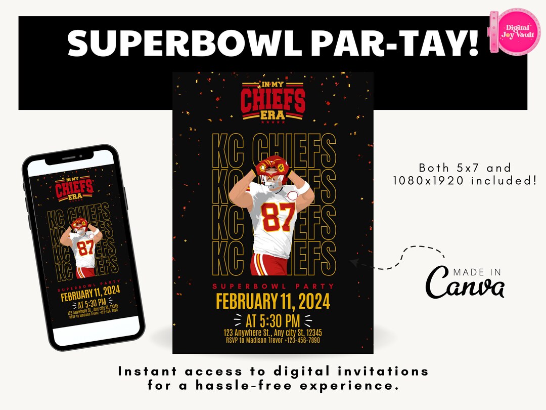Taylor Swift Super Bowl Party Invitation , Taylor Swift Superbowl ...