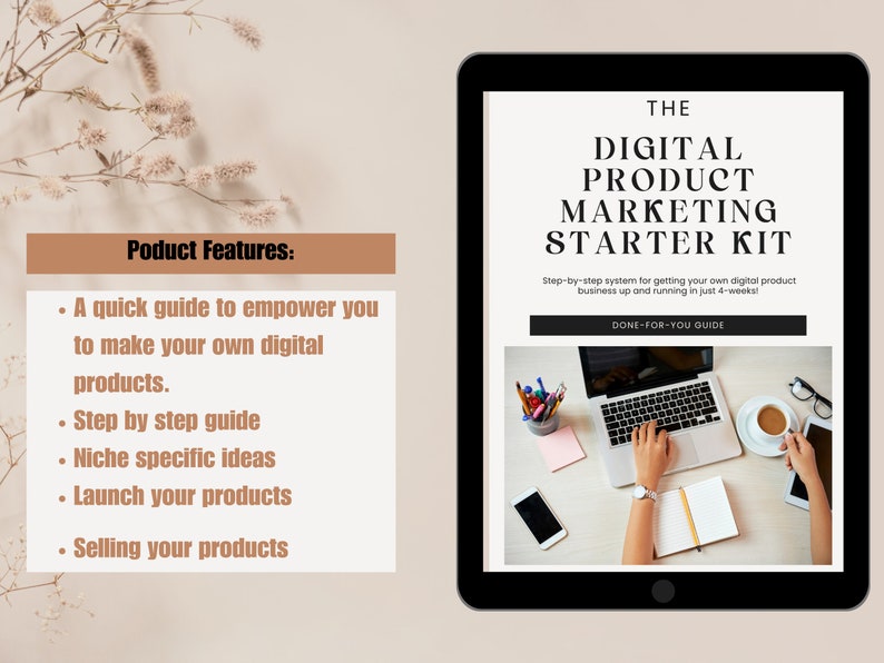 Digital Product Starter Kit, Digital Products Course for Starters - Etsy