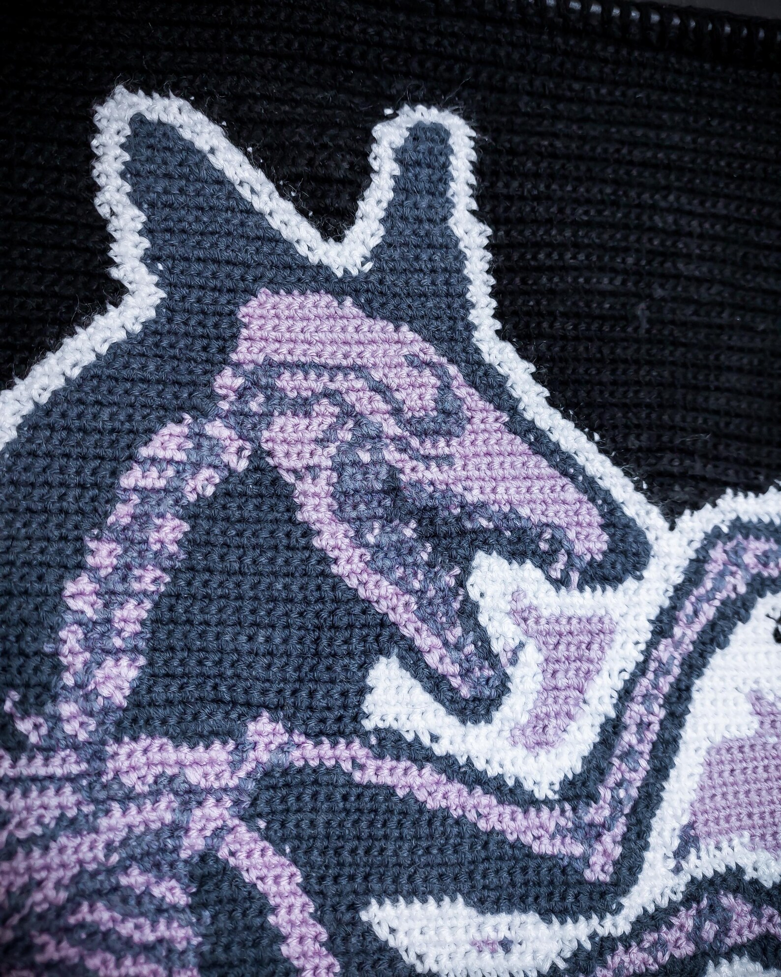 Moonray Fox - Crochet Tapestry Pattern | DIGITAL DOWNLOAD - Etsy