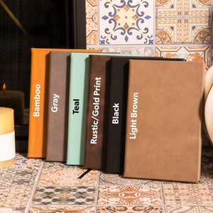 Custom Company Logo Journal, Company Logo Notebook, Custom Leather ...