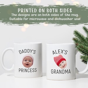 Custom Baby Photo Mug, Photo Printed Cup, Coffee Lover Gift, First Time ...
