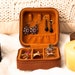 Custom Sunflower Jewelry Case, Sunflower Monogram Jewelry Case ...