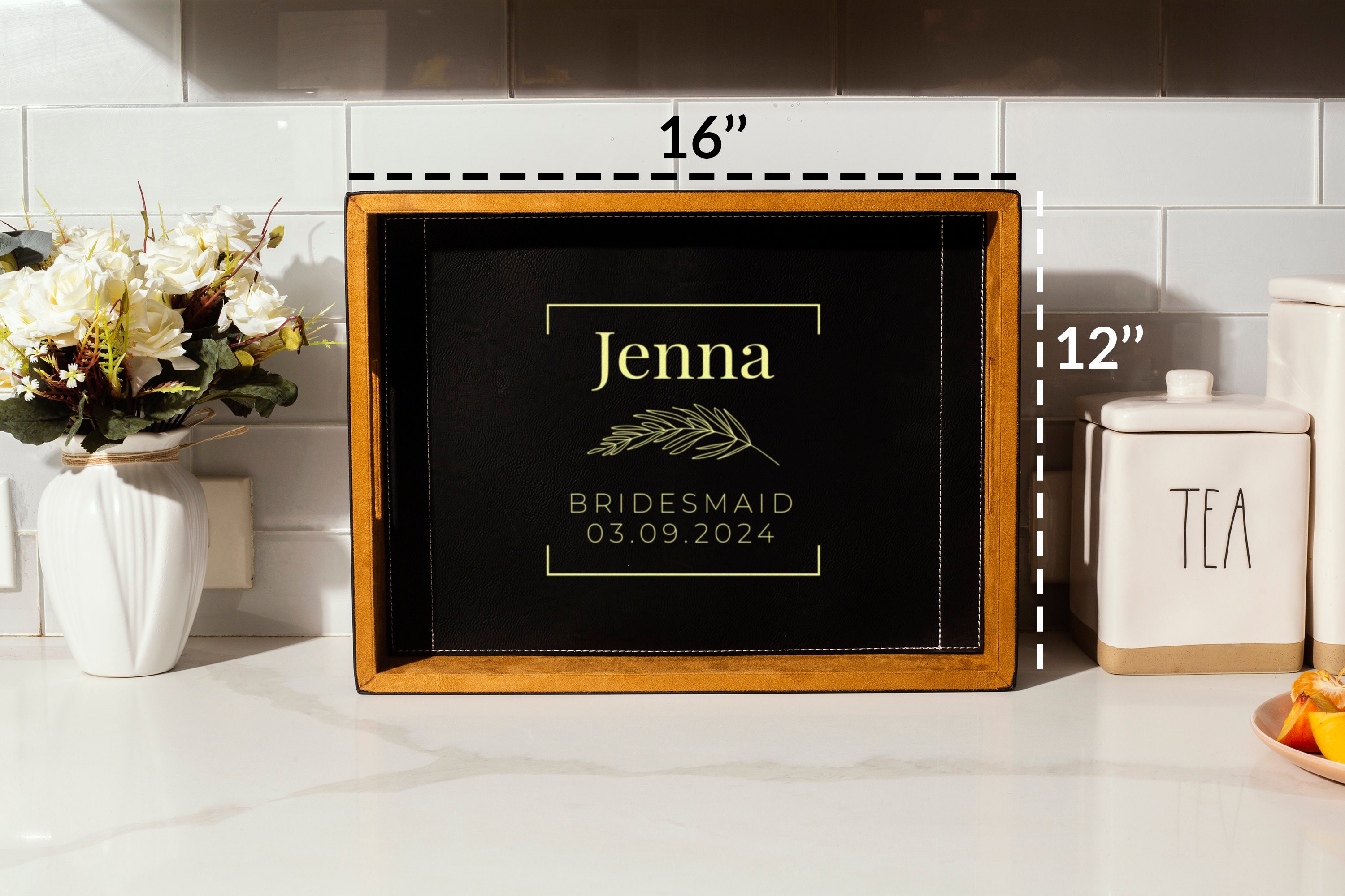 Personalized Serving Tray, Monogrammed Serving Tray, Gift for Mom, Gift ...