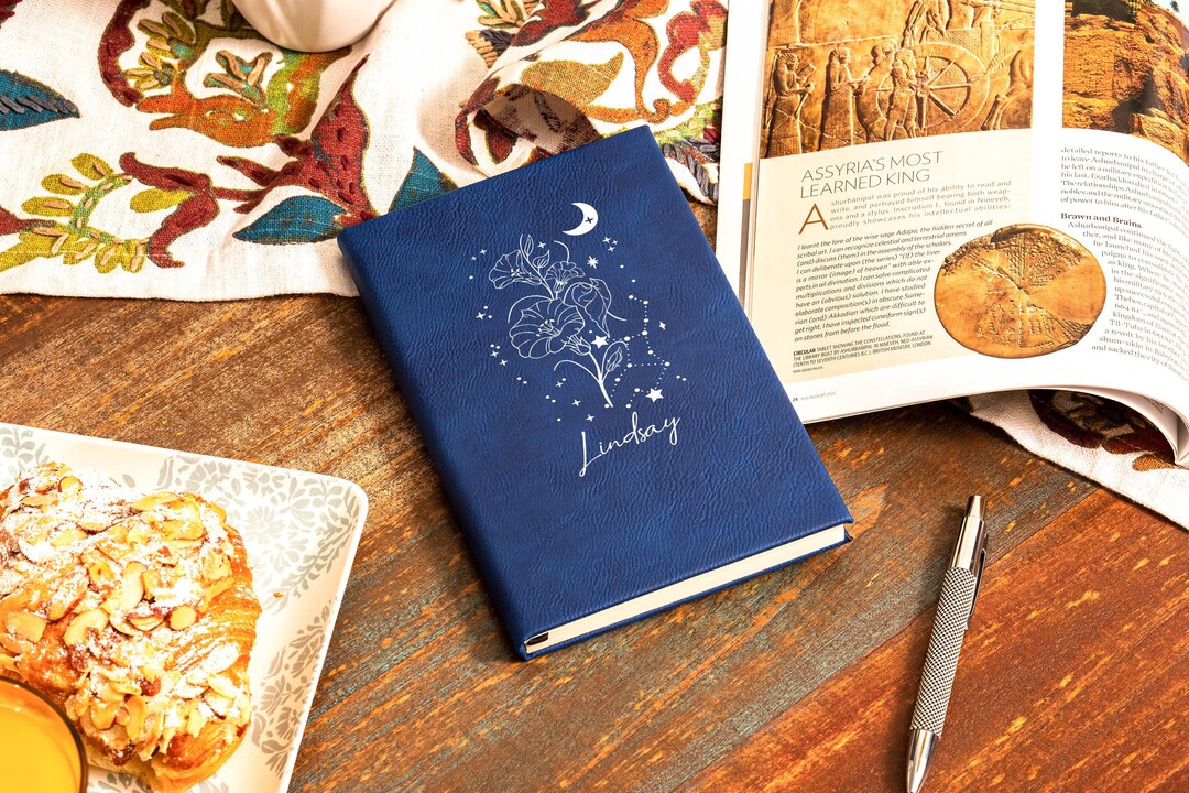 Personalized Zodiac Journal, Zodiac Notebook, Meditation Journal ...
