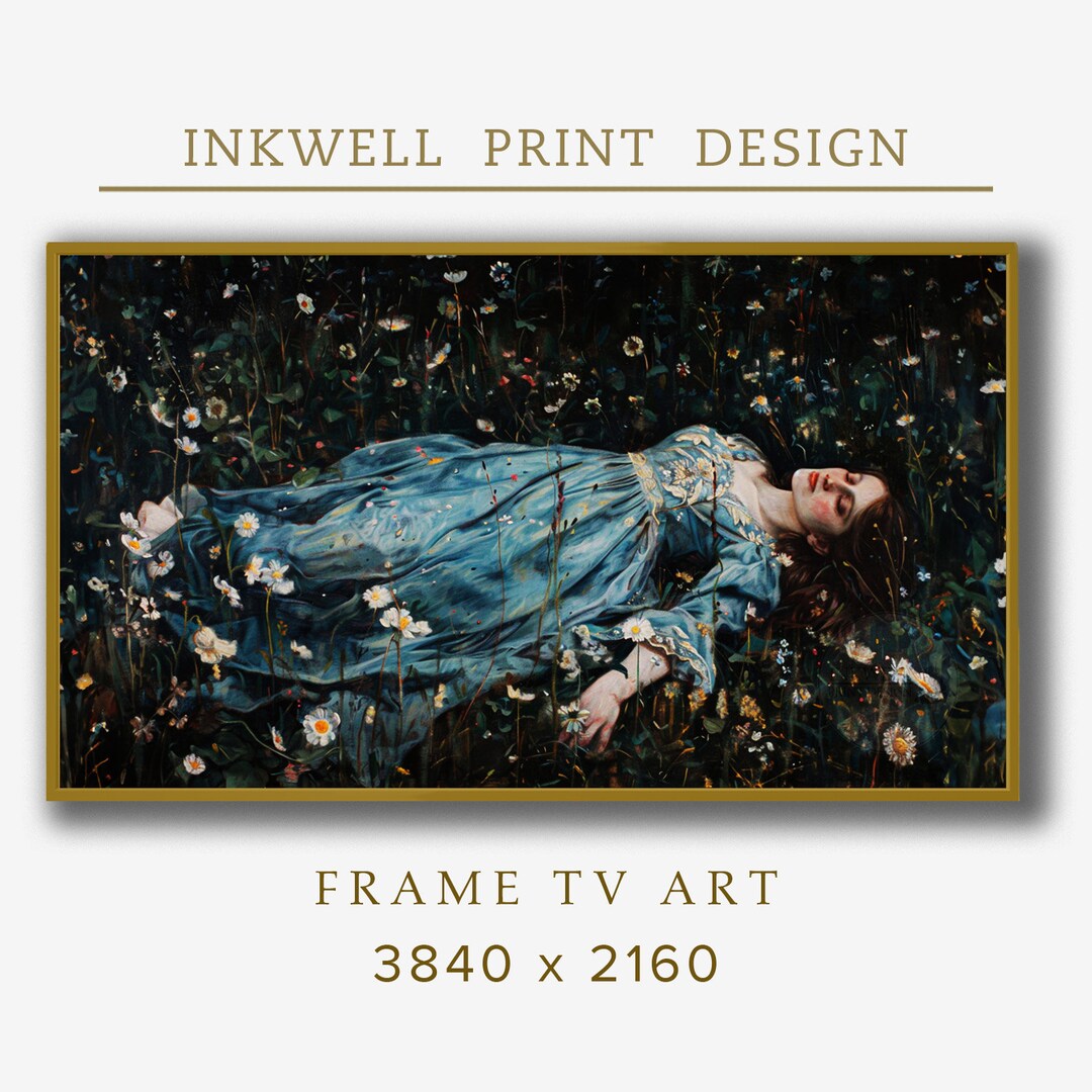 Ophelia Frame TV Art, Ophelia Painting, Figure Art, Historical Art ...
