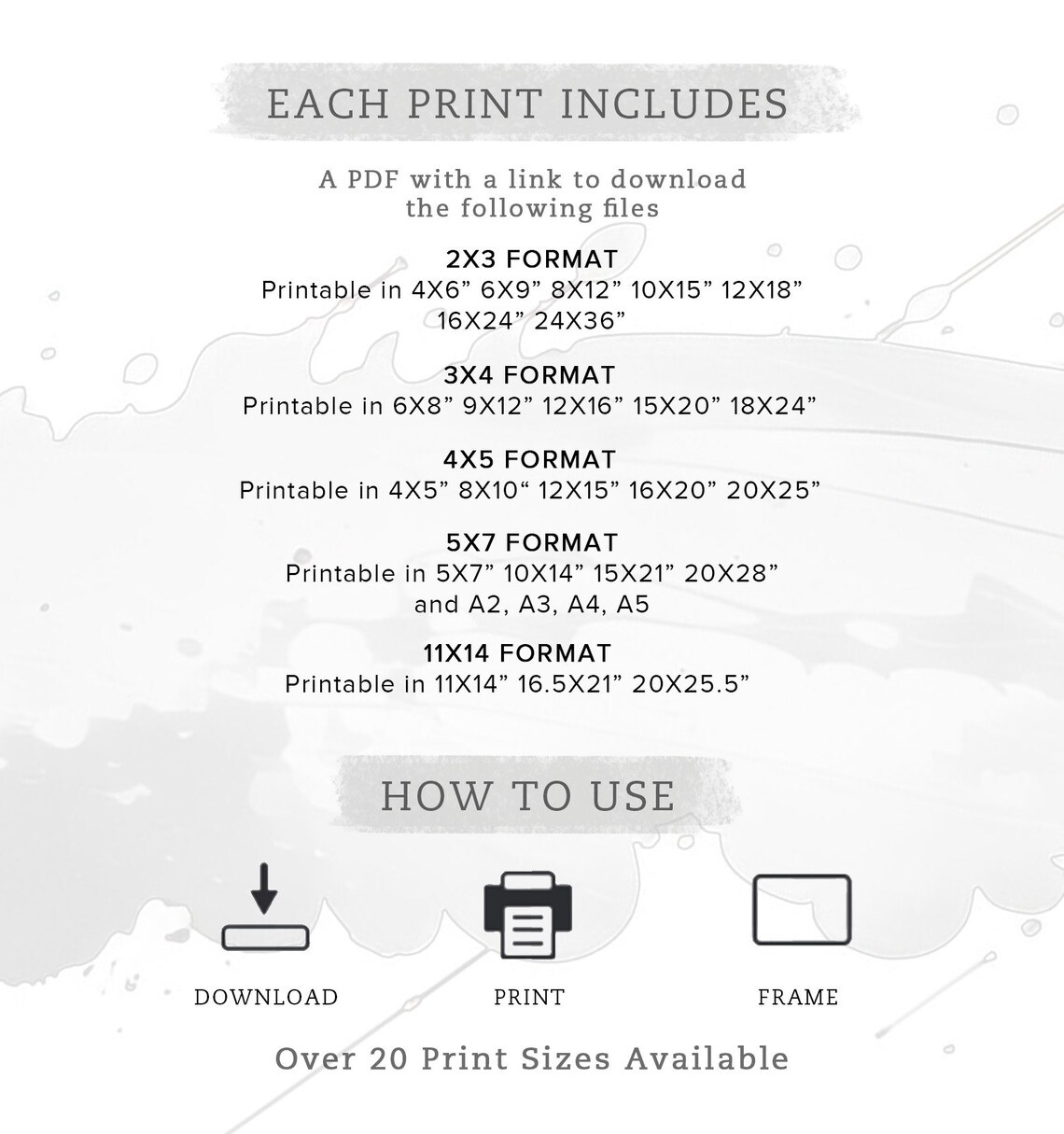 Printable Flower Art, White Flowers, Floral Landscape, Country Painting ...