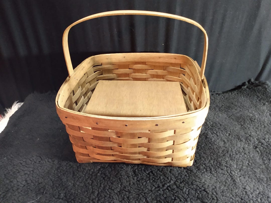 Vintage Pie/cake Carrier Basket - Etsy