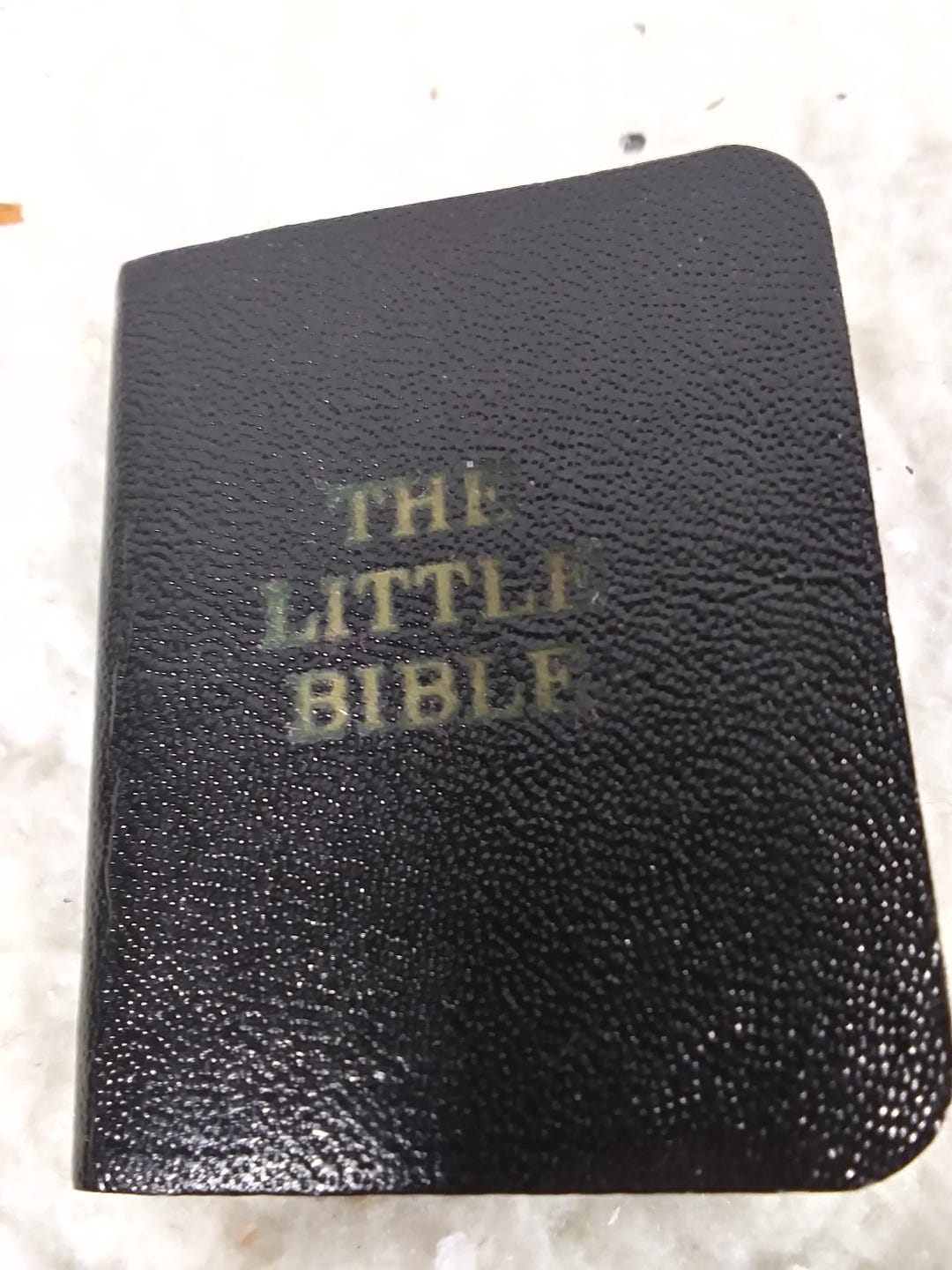 Vintage "the Little Bible" by David C. Cook Publishing Co. Miniature - Etsy