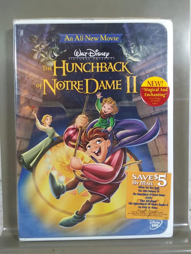 Walt Disney's the Hunchback of Notre Dame II DVD - Etsy