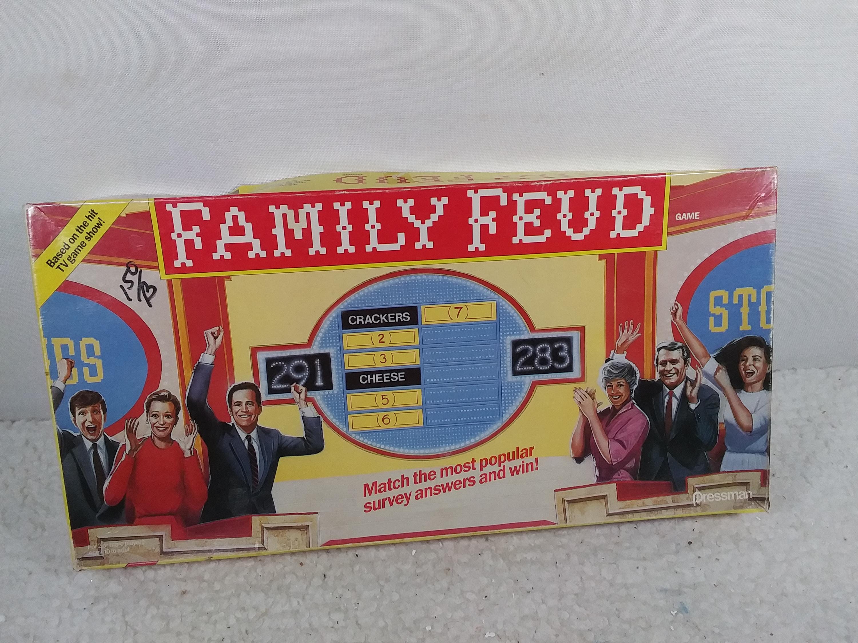 Vintage 1977 Family Feud Board Game - Etsy