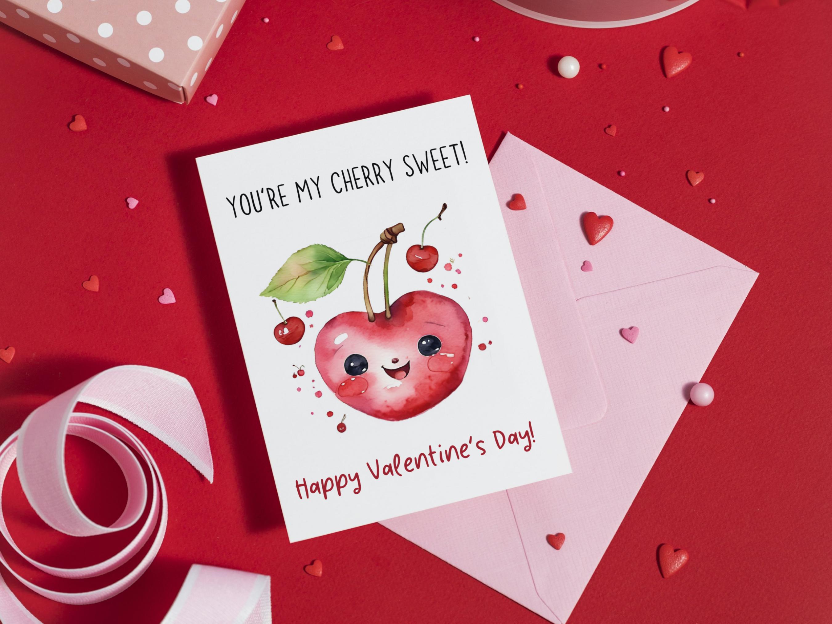 20 Valentine's Day Printable Cards With Cute Puns School Valentine's ...