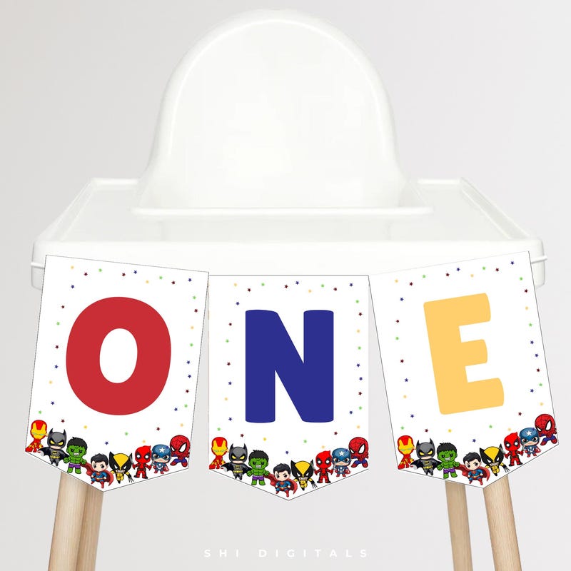 One High Chair Banner - Etsy