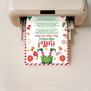 Elf Arrival Letter First Time Elf Introduction Letter 1st Time Elf ...