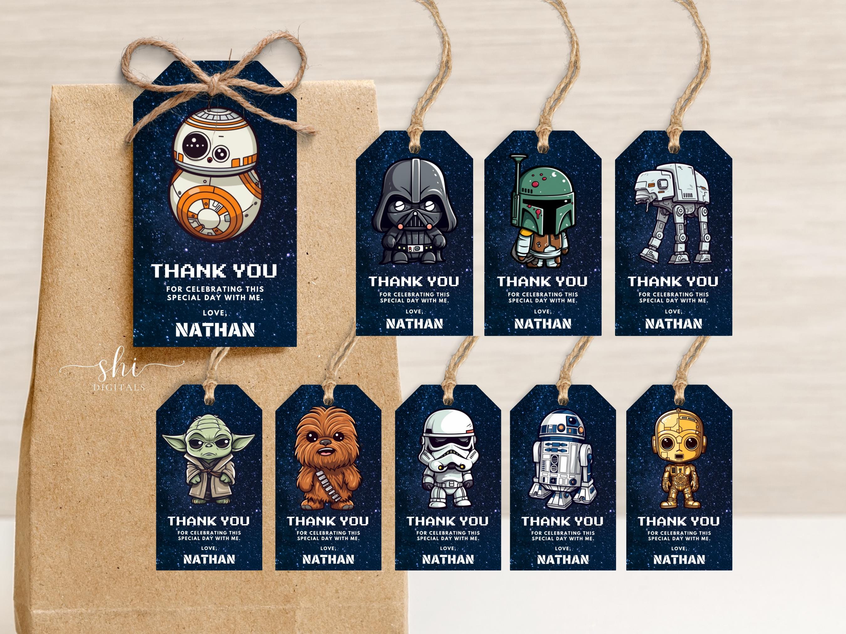 Star Wars Food Label Printables