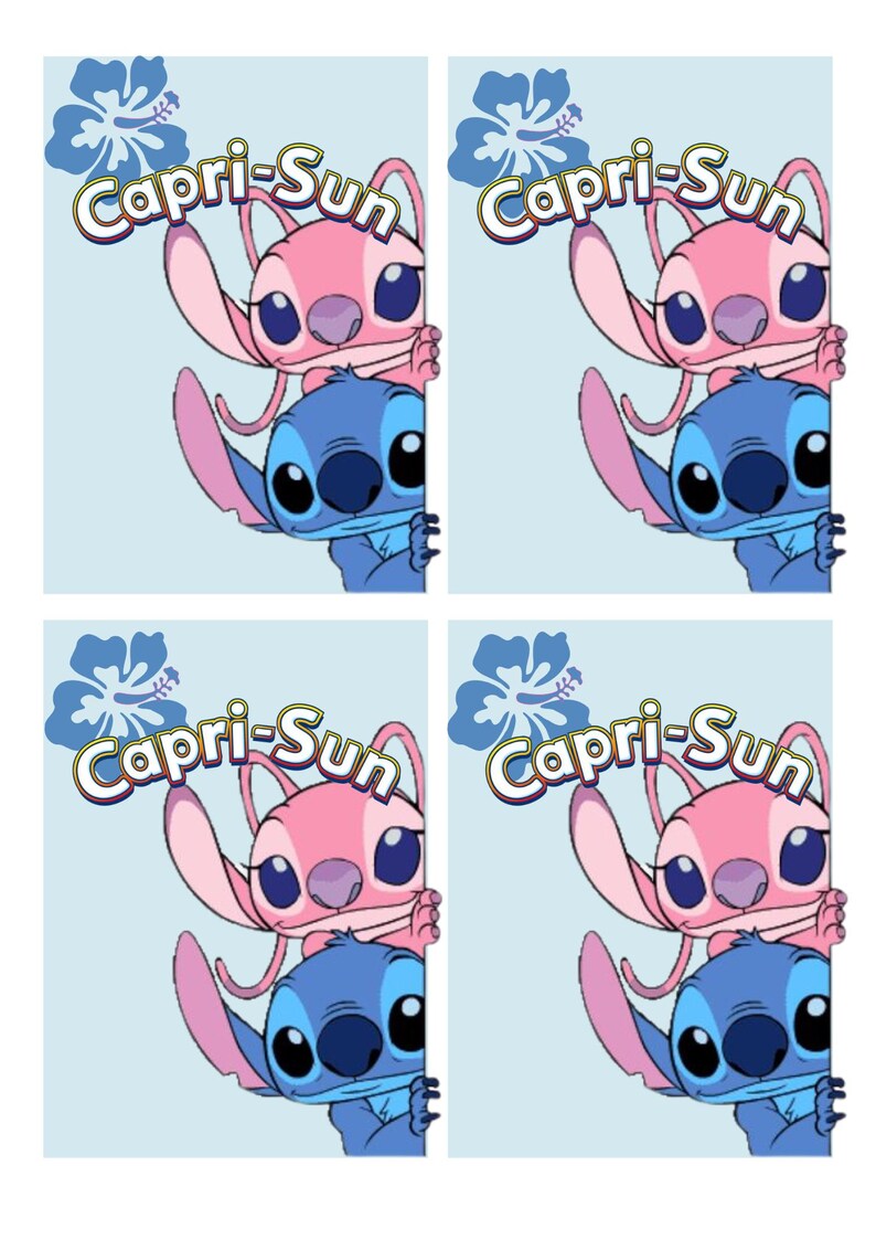 Capri Sun Stitch Labels - Etsy