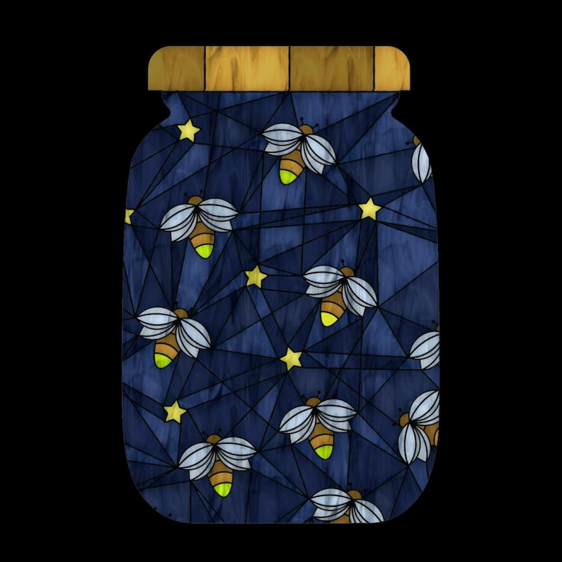 Jar of Fireflies, Firefly Jar, Firefly Nightlight, Firefly Decor - Etsy