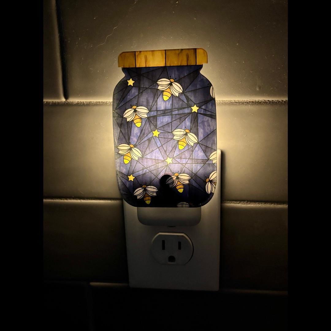 Jar of Fireflies, Firefly Jar, Firefly Nightlight, Firefly Decor - Etsy