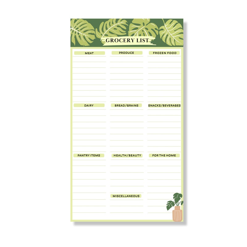 Fridge List Magnet - Etsy